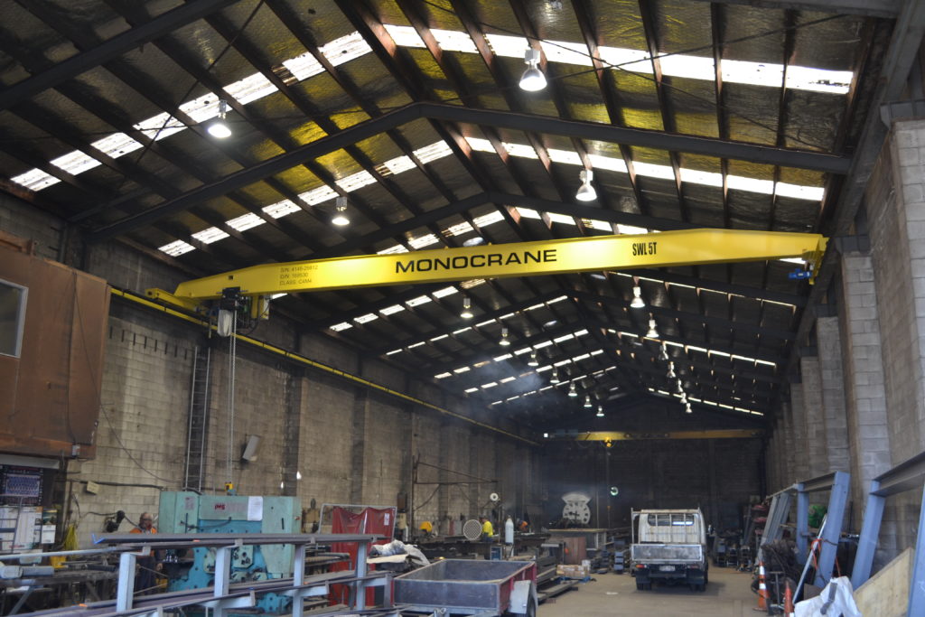 Monocrane New Zealand | Single Girder Gantry Overhead Crane